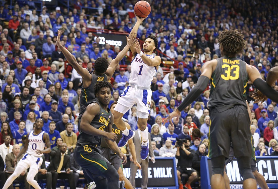 Kansas PG Devon Dotson one of five finalists for Bob Cousy Award | News ...